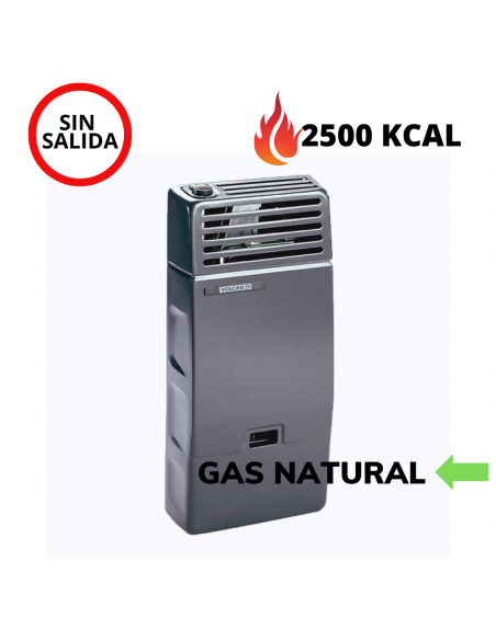 Calefactor Sin Salida Volcan 2500kc GN